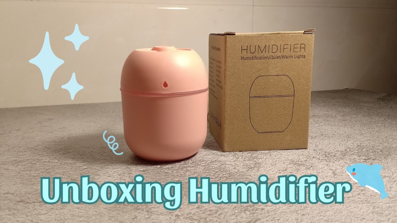 Humidifier | USB Cool Mist Humidifier | Warm Lights | Unboxing & Review ...