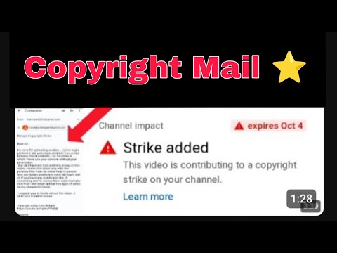 How To Remove Copyright Strike | How to Email to Copyright Owner ...