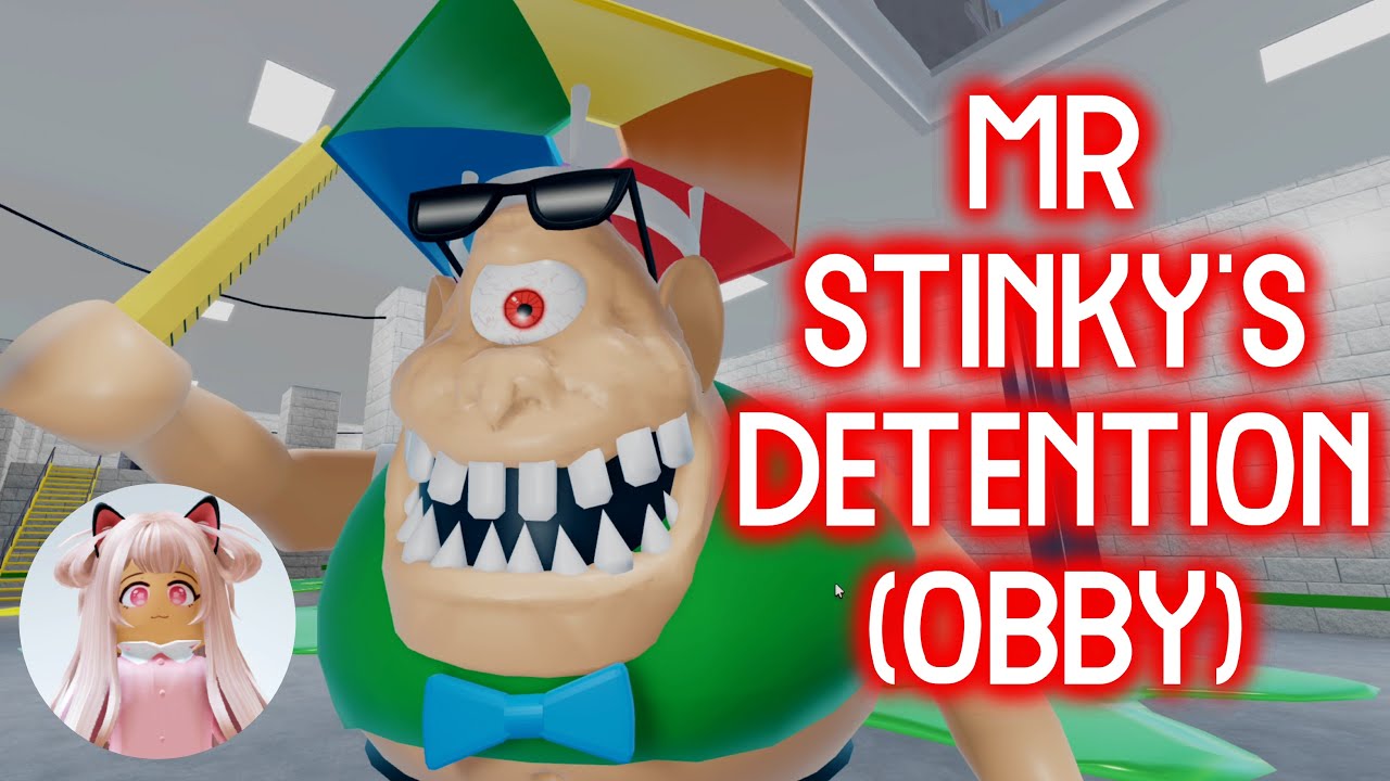 MR STINKY'S DETENTION (OBBY) - HARD MODE - Roblox Gameplay Walkthrough ...