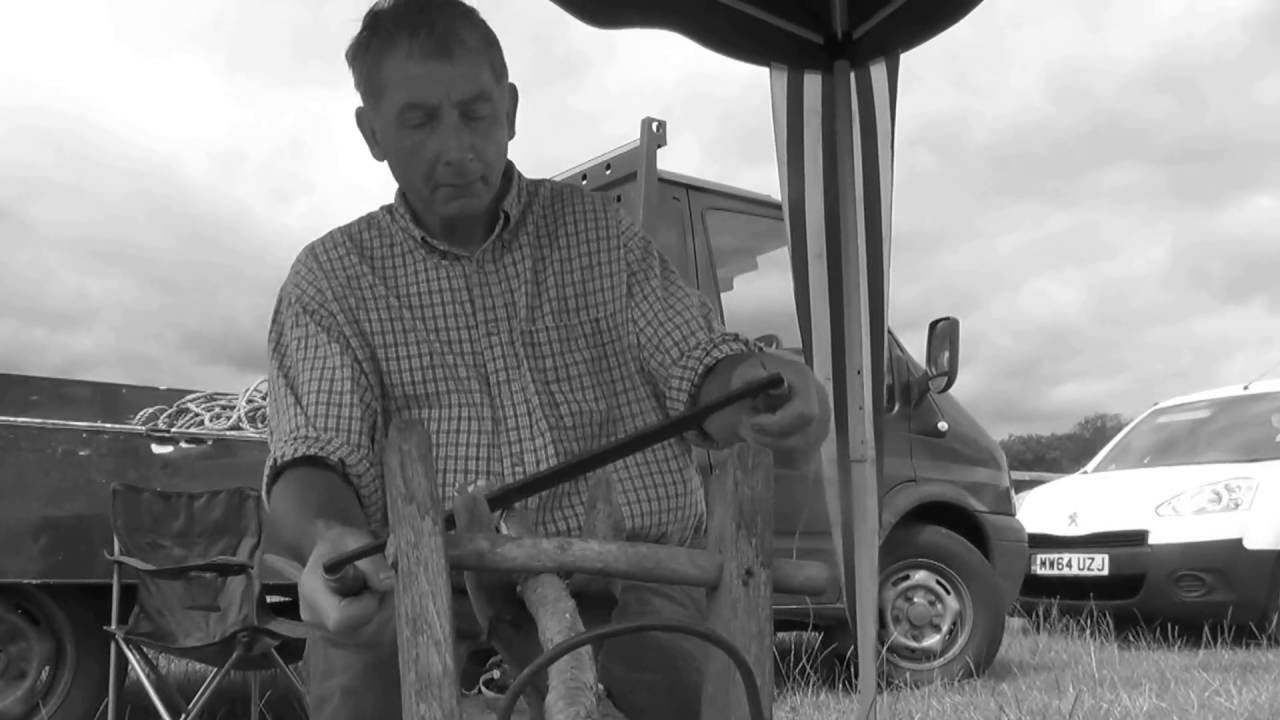 Mark Cottrell - 4th Generation Besom Broom Maker - YouTube