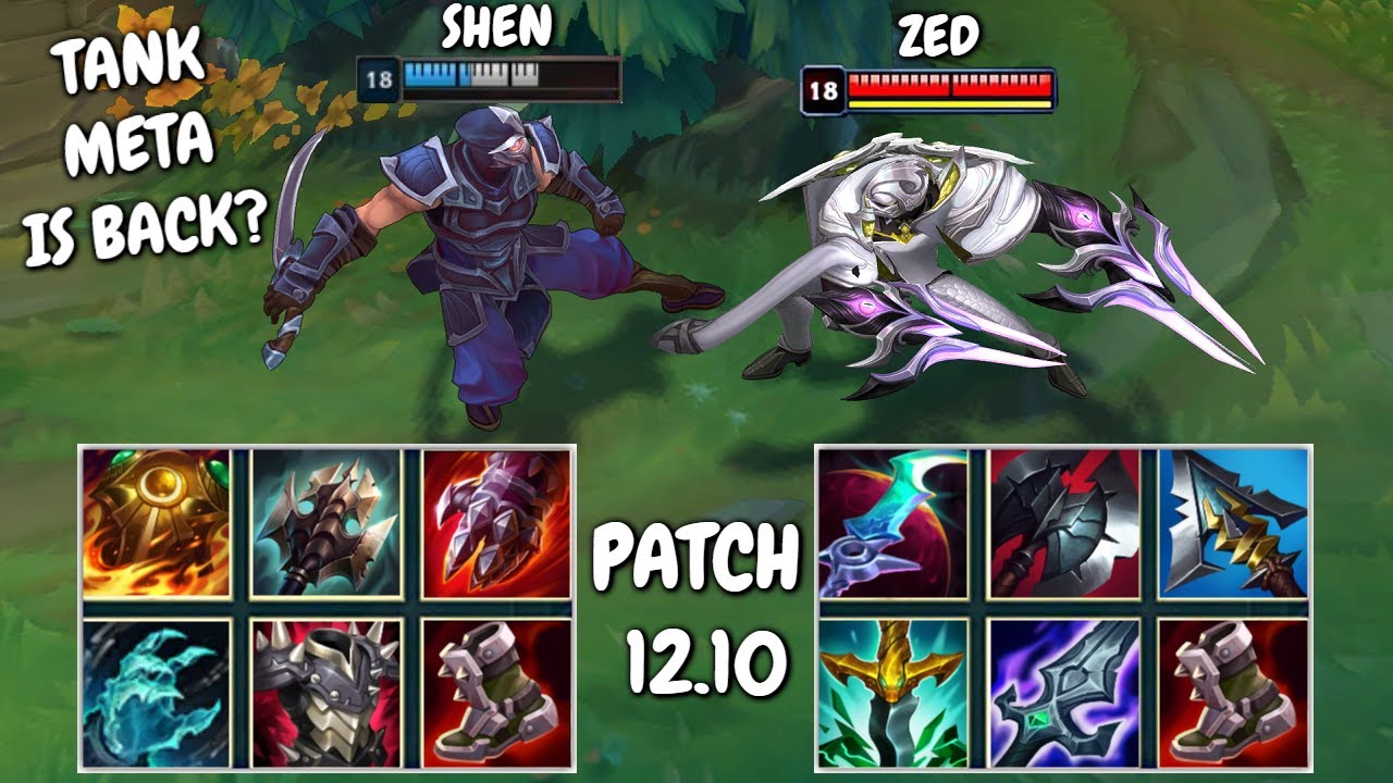 ASSASSIN vs TANK IN PATCH 12.10 & Best Moments! - YouTube