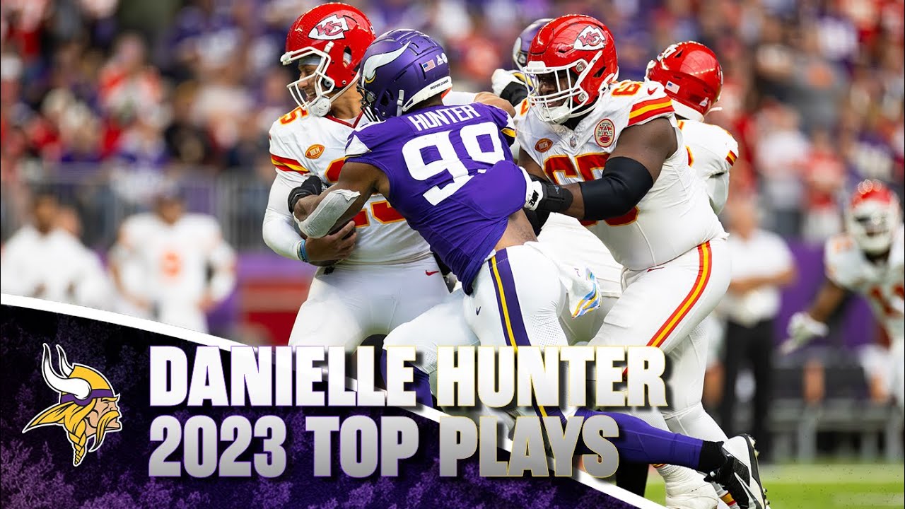 Danielle Hunter's Top Plays | 2023 Regular Season - YouTube