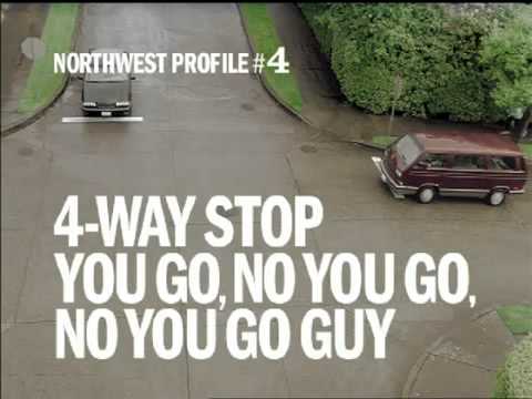 4 Way Stop, You Go No You Go No You Go Guy - YouTube