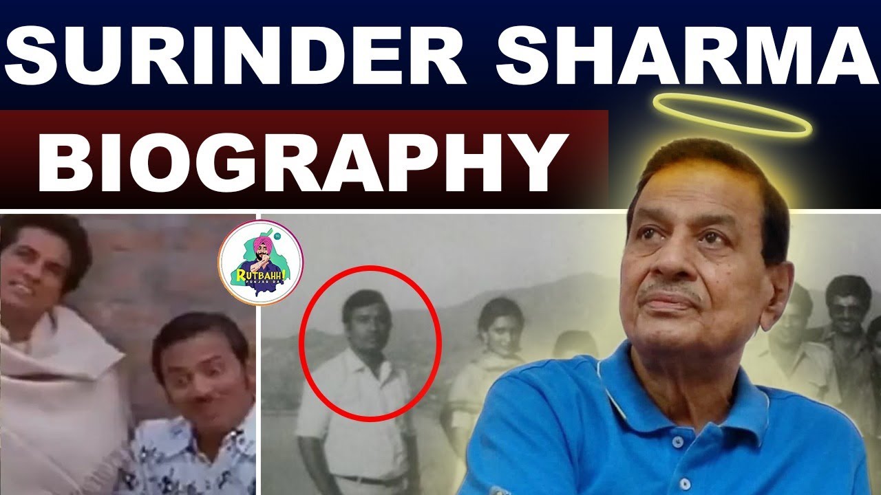 Comedian Actor Writer DR. Surinder Sharma Biography | Family | Wife ...
