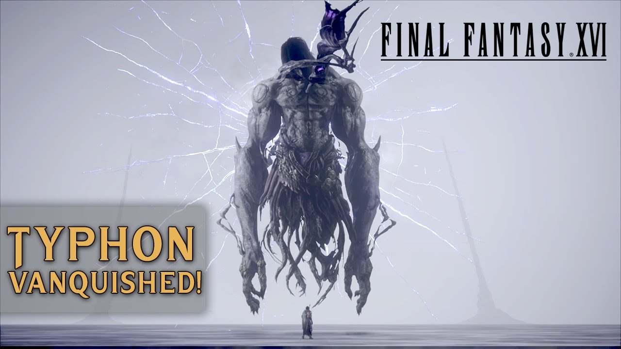 This was a wild Boss fight! Typhon the Transgressor Final Fantasy XVI ...