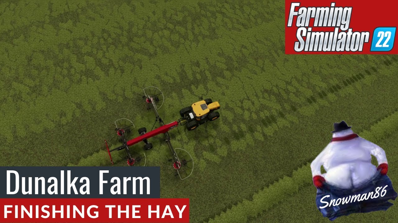 Finishing up the hay | Role play Series EP23 Dunalka 4x4 Map | # ...