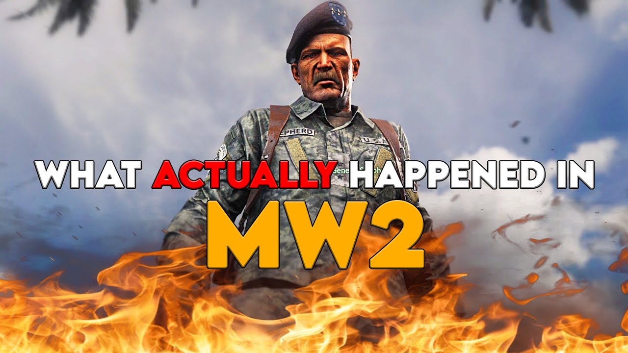 Exactly How You Remember MW2 - YouTube