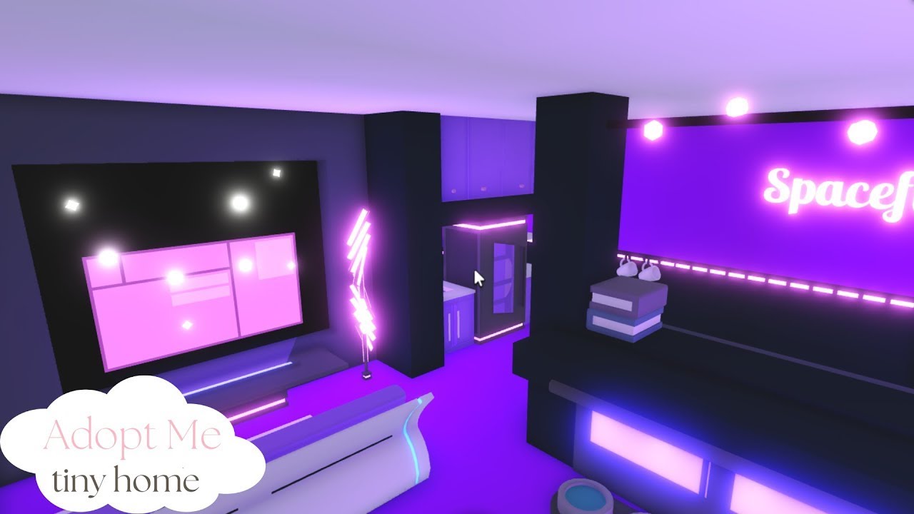 Space Themed Tiny Home Speed Build | Space Update | Roblox Adopt Me ...