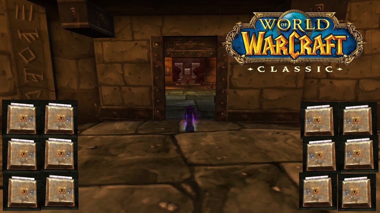 WoW Classic - Shadow Priest Reliktkasten Run / Relic Coffer solo / BRD ...