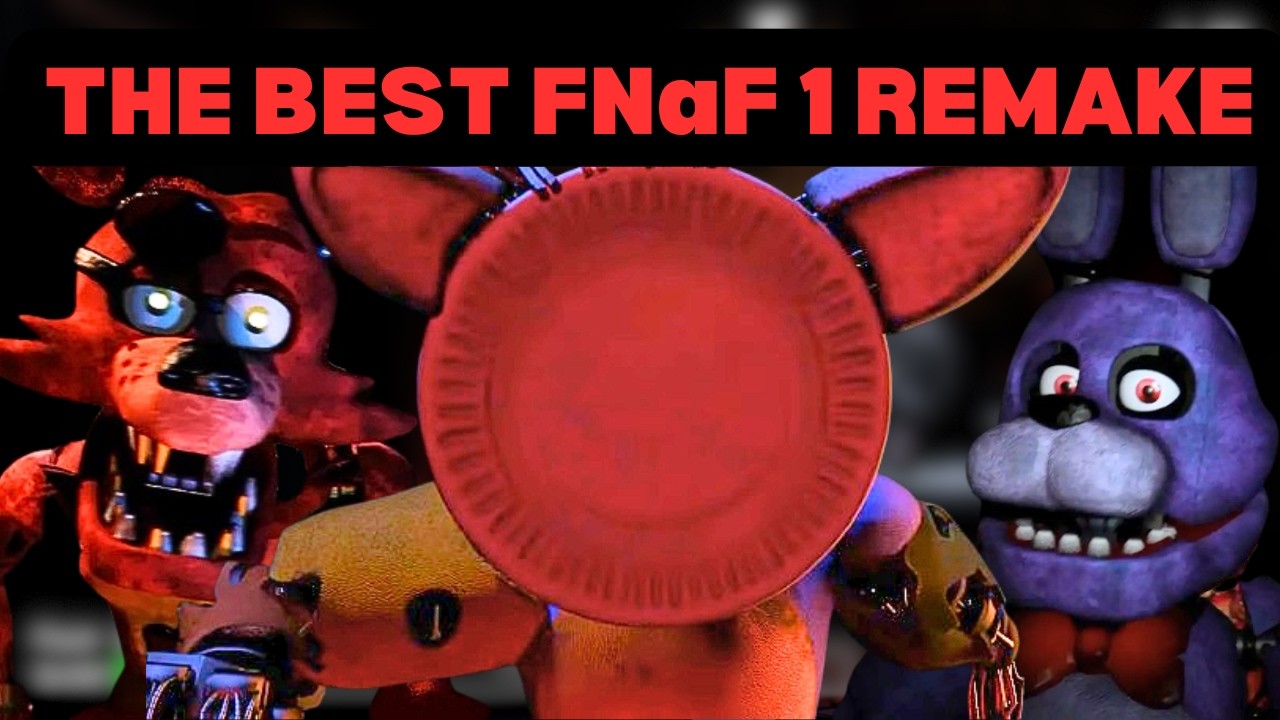 FNaF In Real Time: THE BEST FNaF 1 Remake (Review) (READ PINNED COMMENT ...