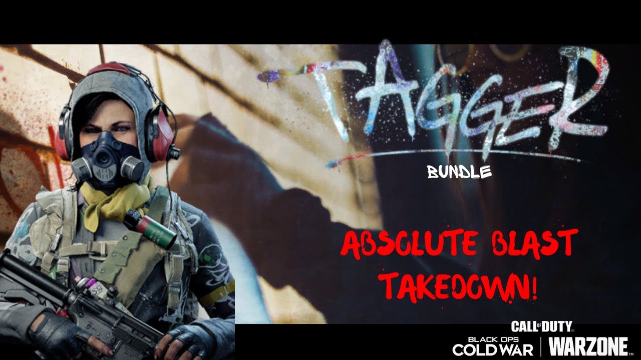 TAGGER BUNDLE AND ABSOLUTE BLAST TAKEDOWN! (Call of Duty Cold War ...