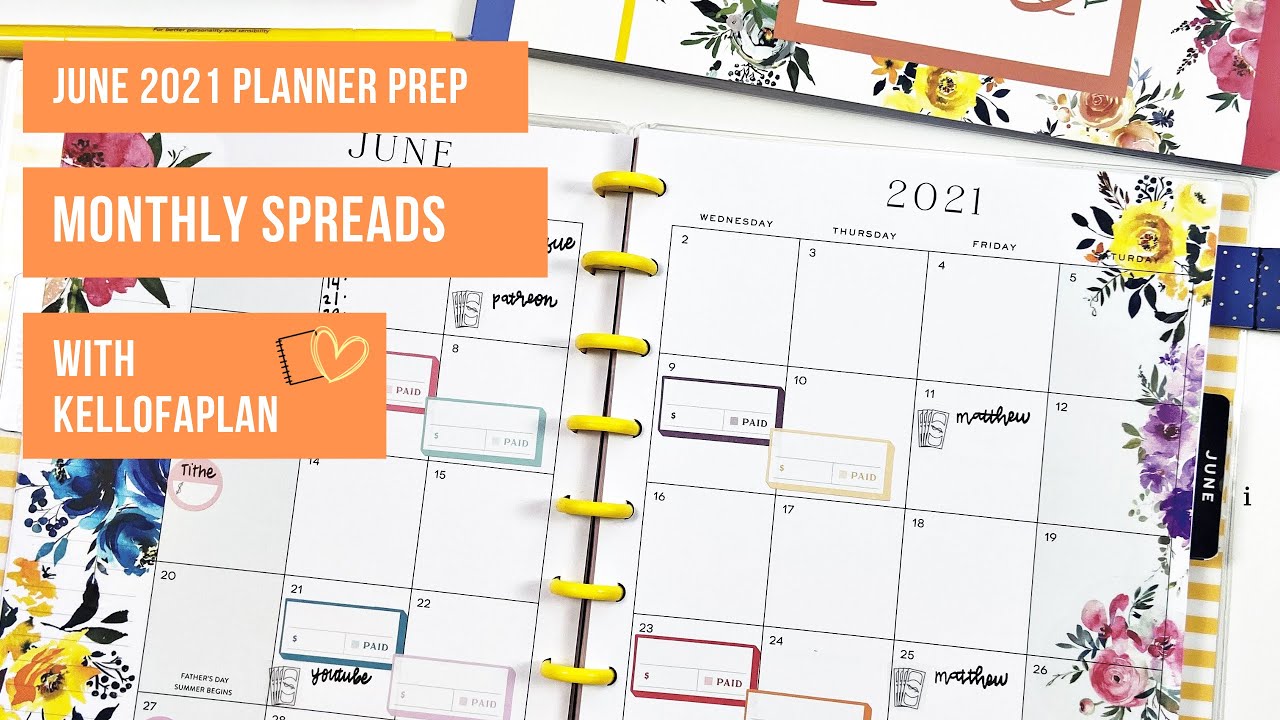 June Monthly Prep - YouTube