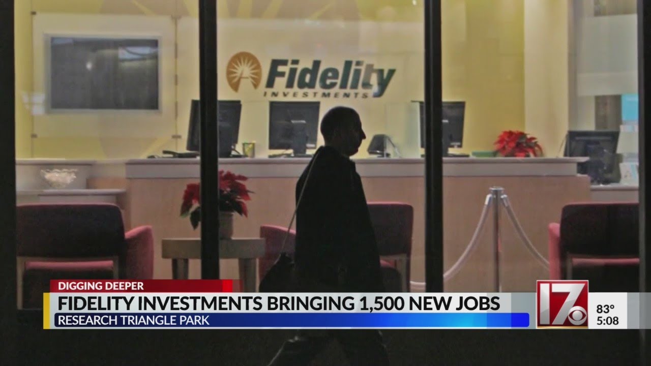 Fidelity Investments adding 1,500 jobs in RTP - YouTube