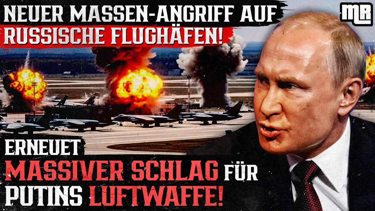 UKRAINE DEMÜTIGT ERNEUT PUTINS LUFTWAFFE! Operation "SPINNENNETZ" ZEIGT ...