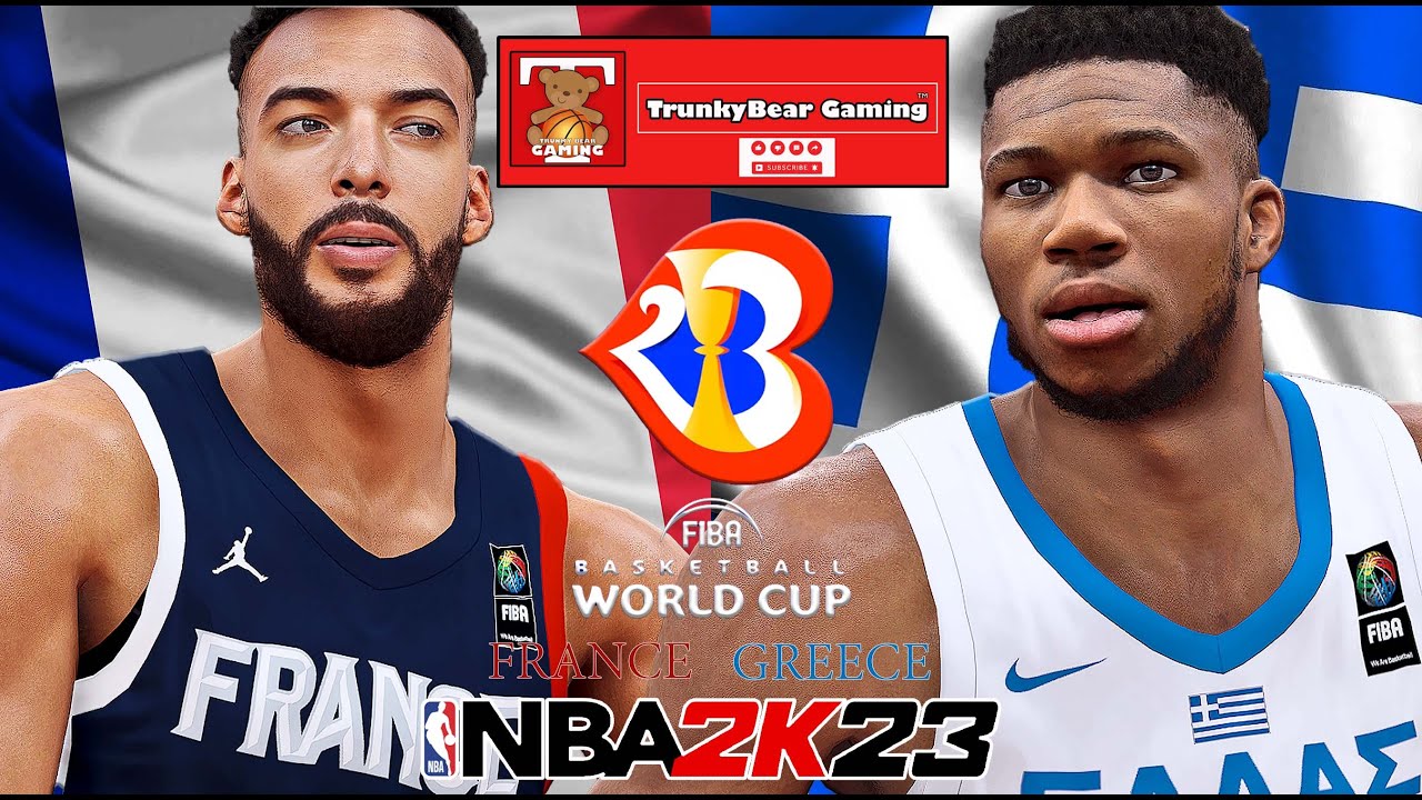 FIBA World Cup 2023 | France VS Greece | NBA 2K23 PC Gameplay - YouTube