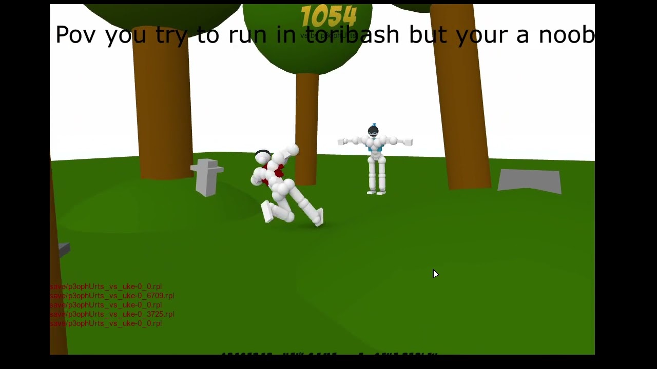 POV You Try To Run In Toribash - YouTube