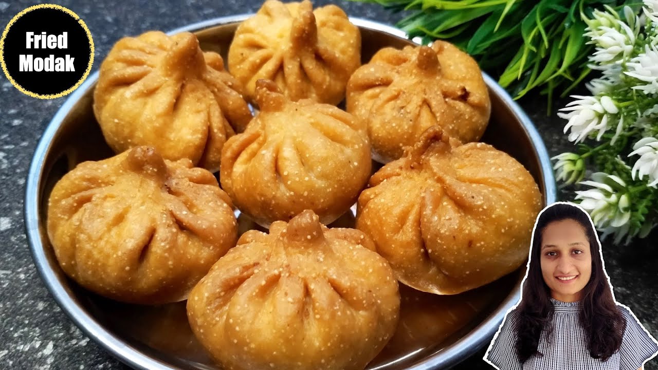 ઉપરથી Crispy અને Tasty એવા Fried Modak |Ganesh Chaturthi |Easy to Make ...