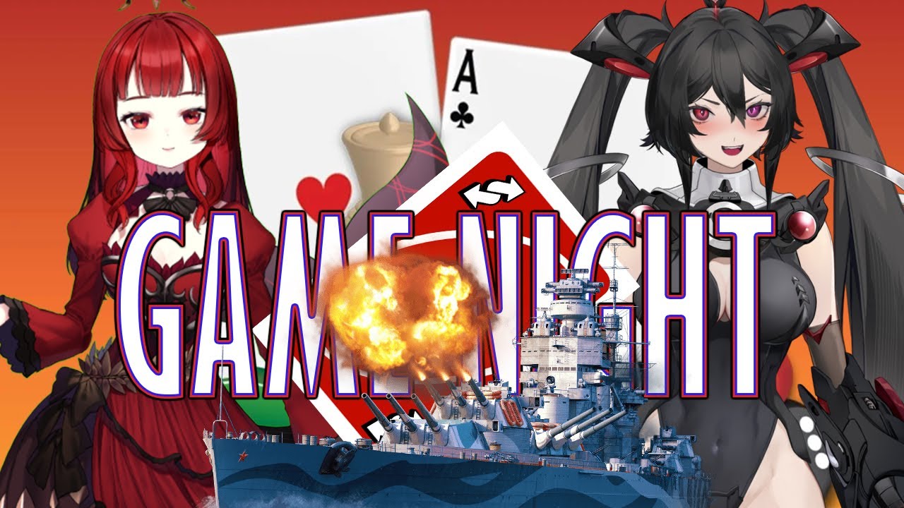 【GAME NIGHT COLLAB】 Playing lots of games with a CUTE Dolphin! - YouTube