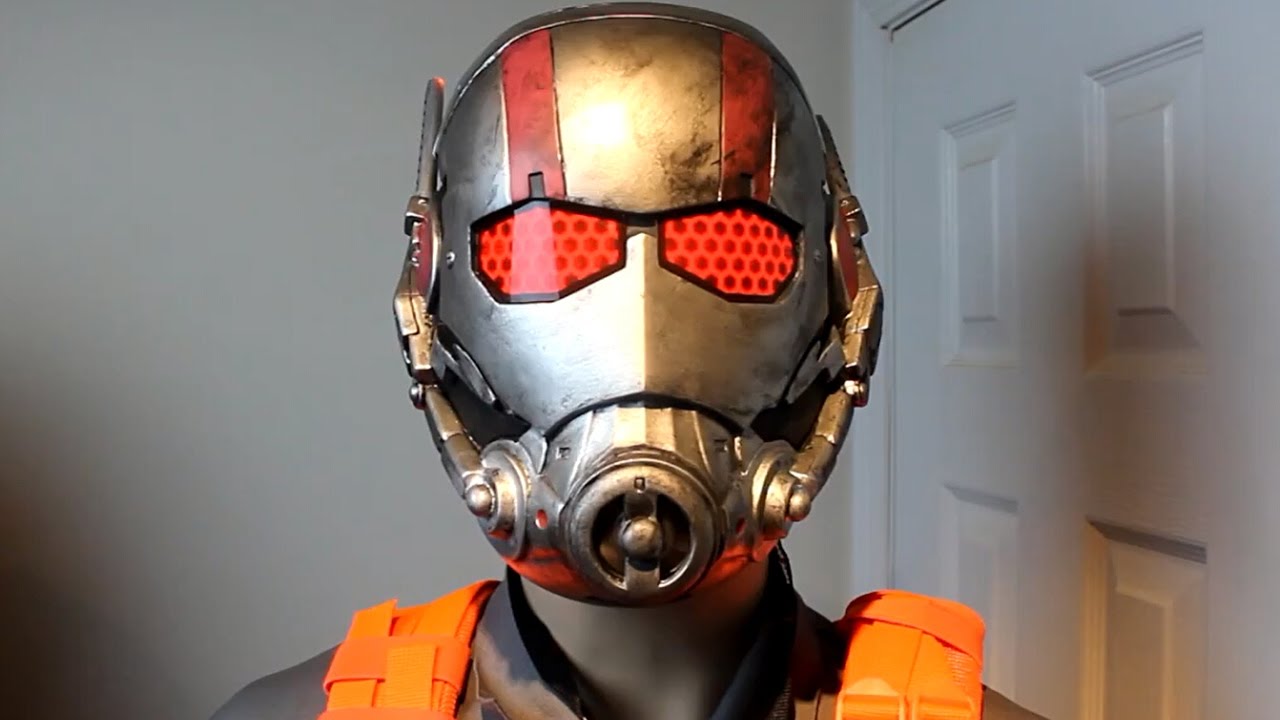 Xcoser Marvel Ant Man Helmet Review - YouTube