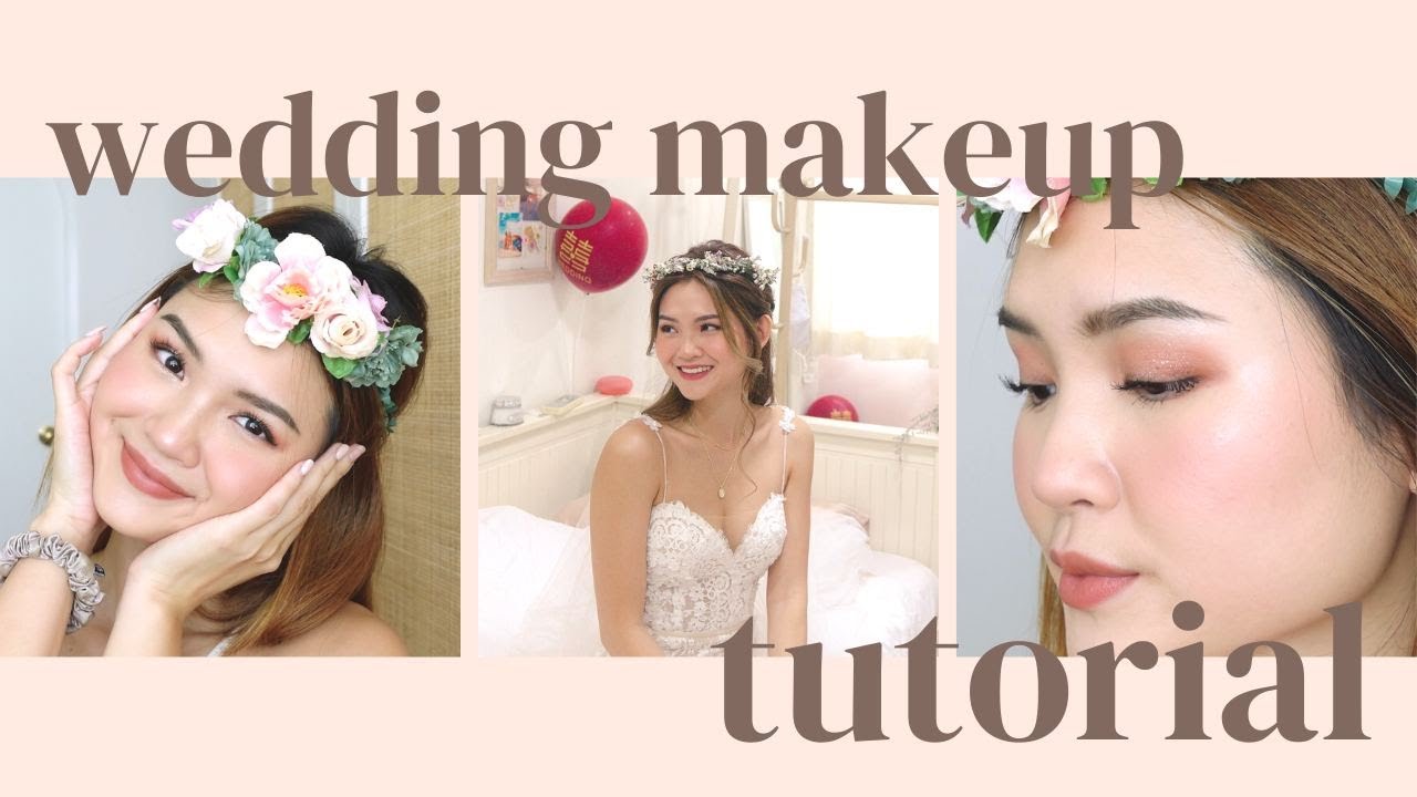 How I Did My Own Makeup For My Wedding 💕 Tears And Sweat Proof