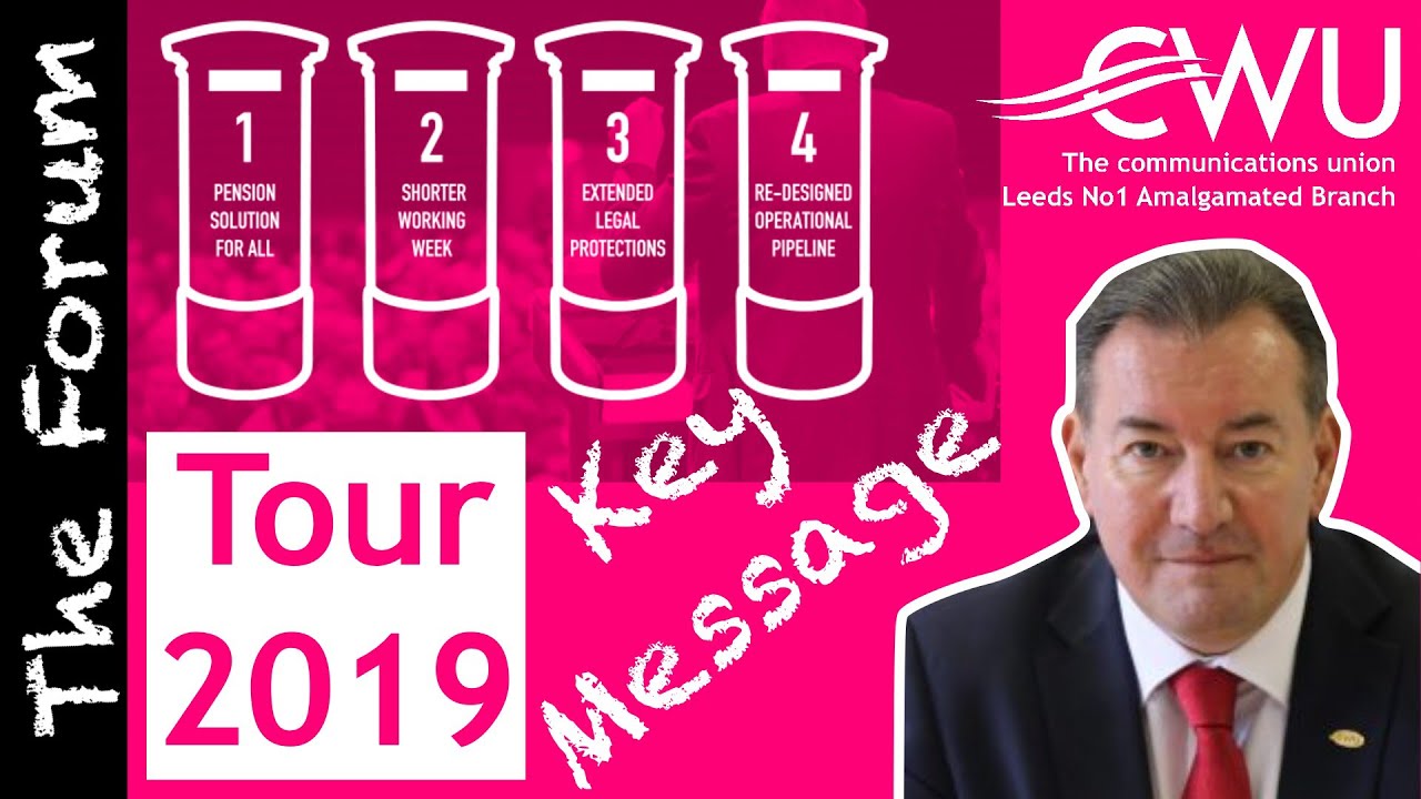 Terry Pullinger: CWU 4 Pillars Tour March 2019 - YouTube