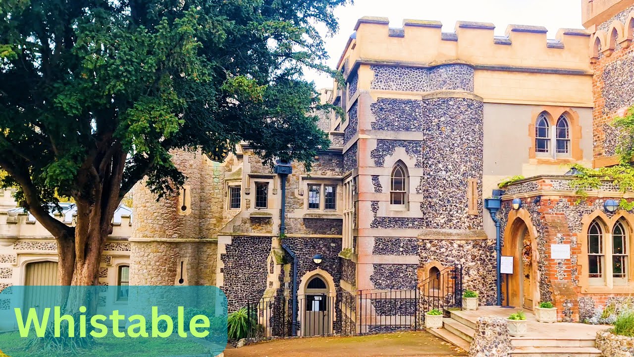 Whistable Walking Tour-Castle, Harbour & Charming Streets England [4K ...