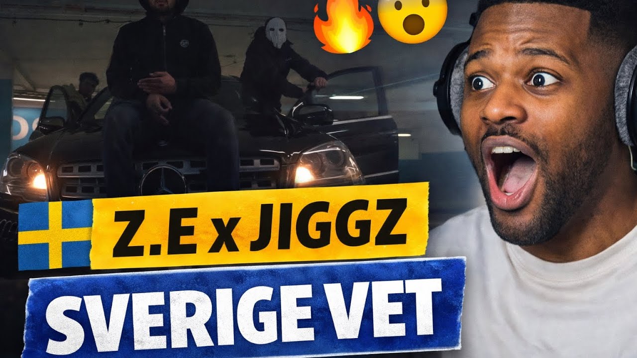 Swedish Drill Going CRAZY… Z.E x JIGGZ – SVERIGE VET Reaction - YouTube