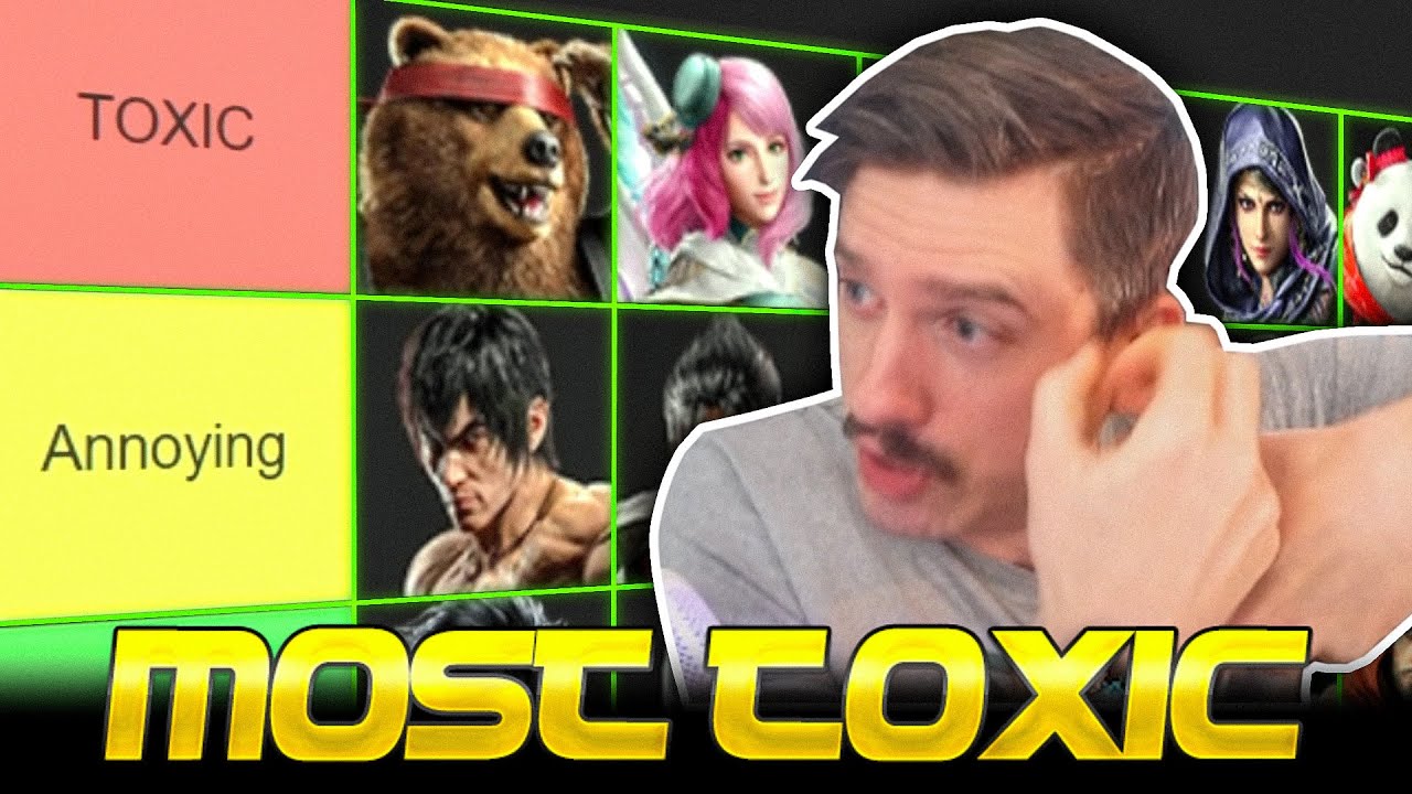 Toxic Character Tierlist For Tekken 8 - YouTube