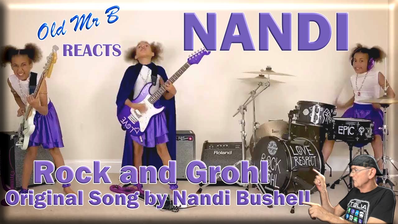 Nandi Bushell Original Song Rock and Grohl (Reaction) - YouTube