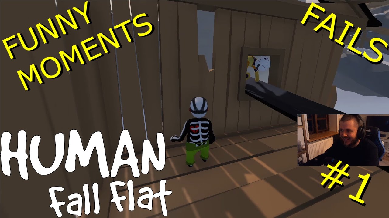 [Dansk] Human Fall Flat - Funny Moments and Fails #1 - YouTube