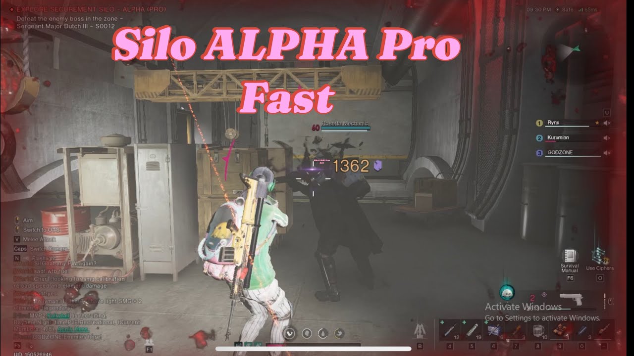 Once Human Silo ALPHA Pro Fast - YouTube