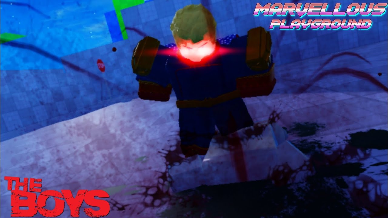 THE BOYS SERIES IS ON ROBLOX! (Showcasing The Boys character in ...