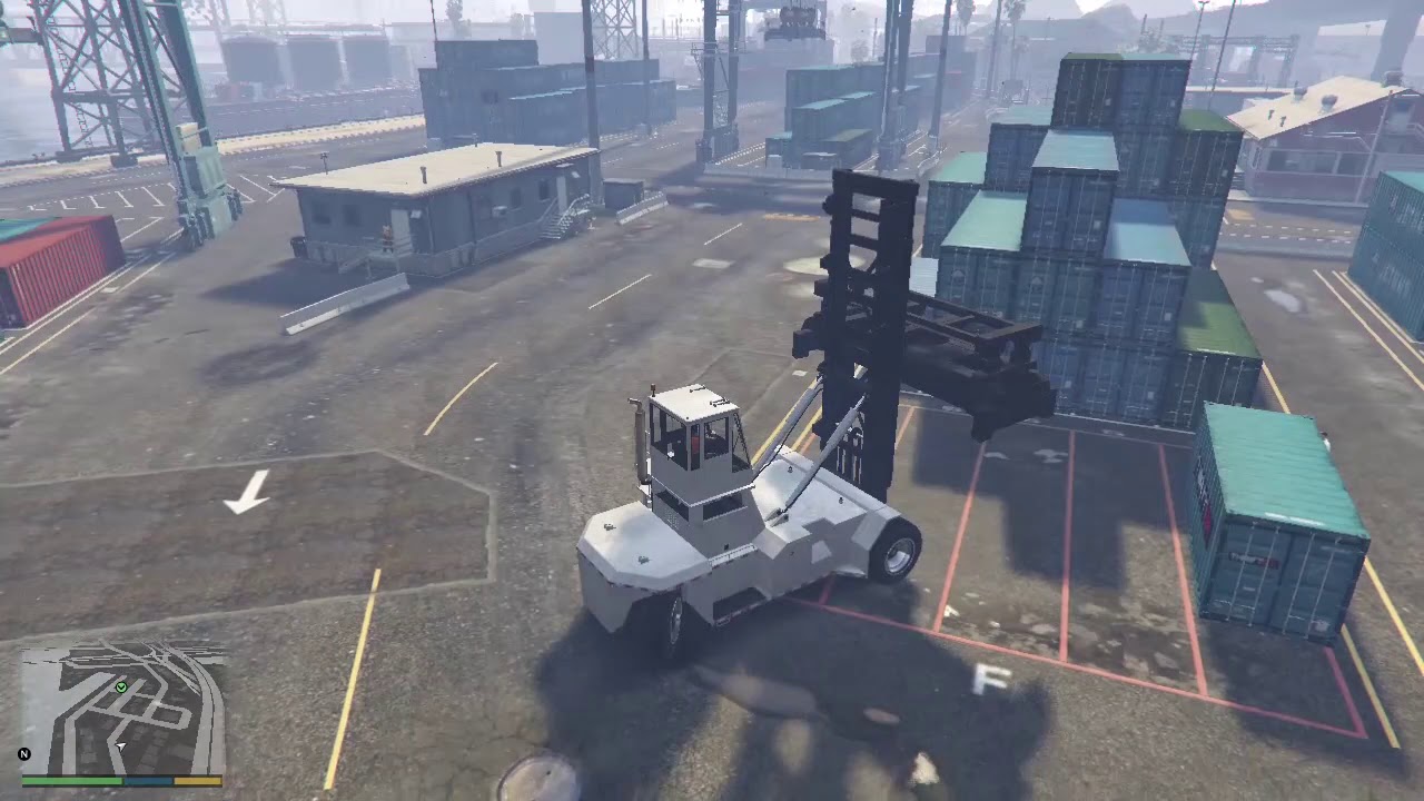 GTA V (PC) - Scouting the Port (The Merryweather Heist) - Mission ...
