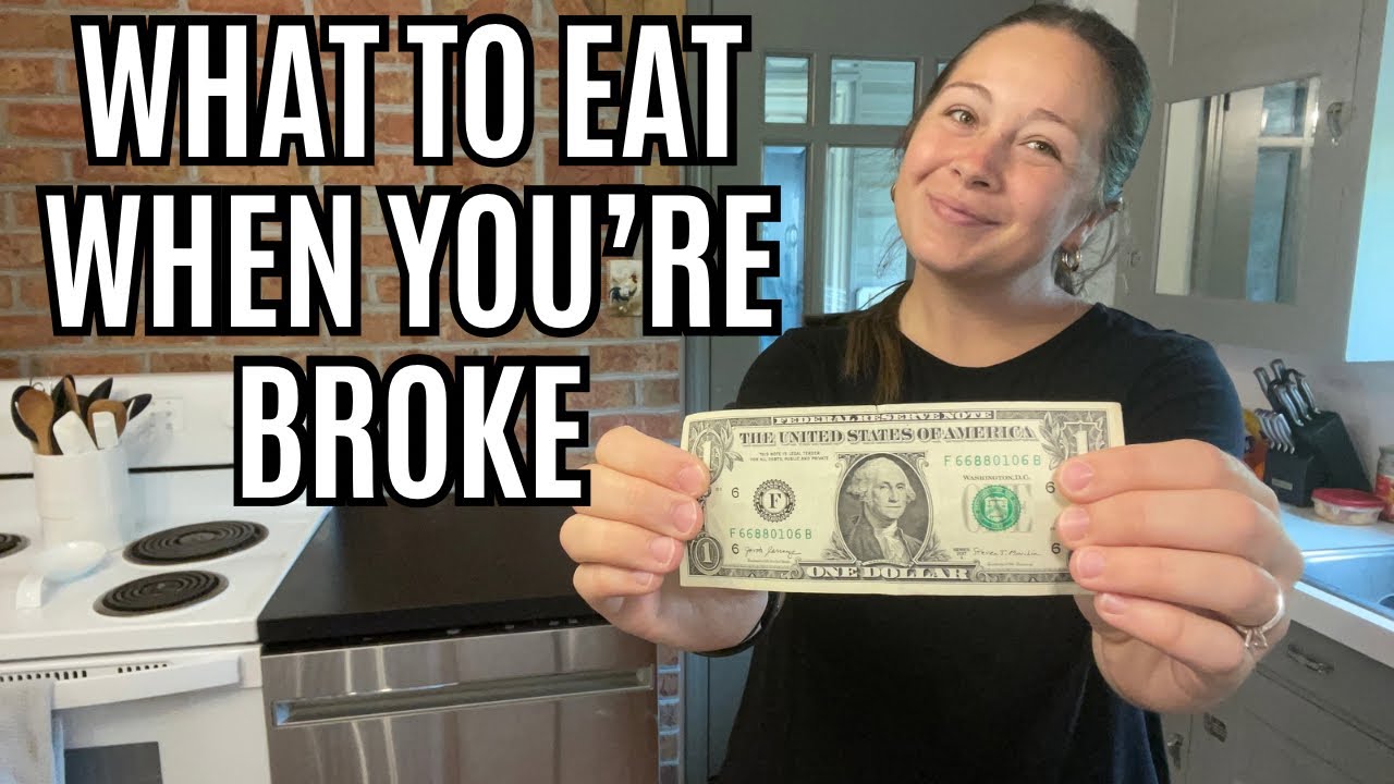 WHAT TO EAT WHEN YOU’RE BROKE | BUDGET MEALS | CHEAP AND EASY MEALS ...