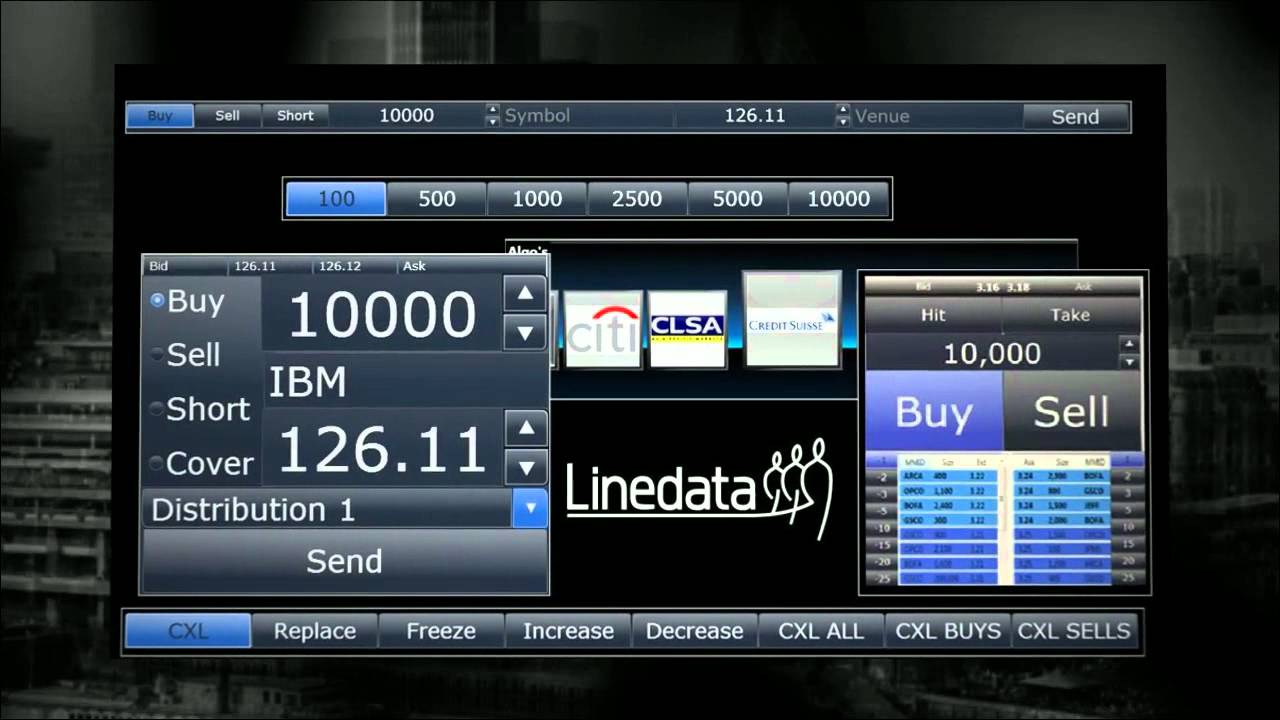 Linedata Trader + - YouTube