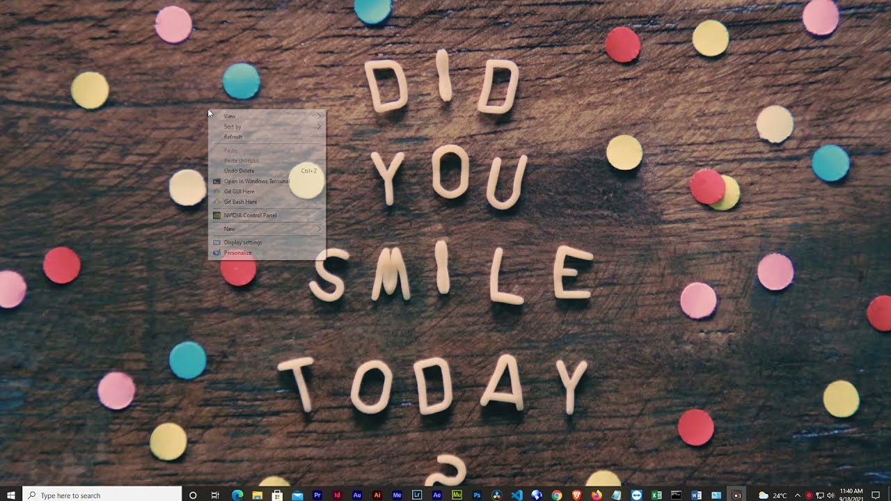 How To Change Desktop Background Windows 10 - YouTube