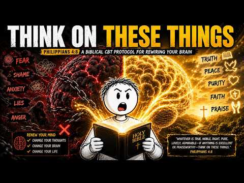 Your Brain Obeys What You Keep Thinking About — Philippians 4:8 Explained