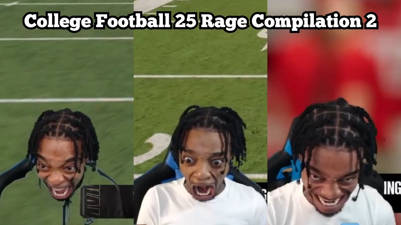 FlightReacts College Football 25 Rage Compilation 2 | Try Not To Laugh ...