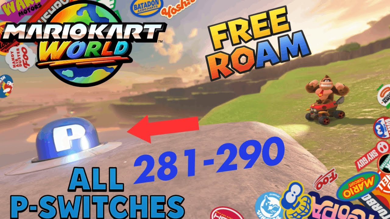 [Mario Kart World] All P-Switches 281-290 - YouTube