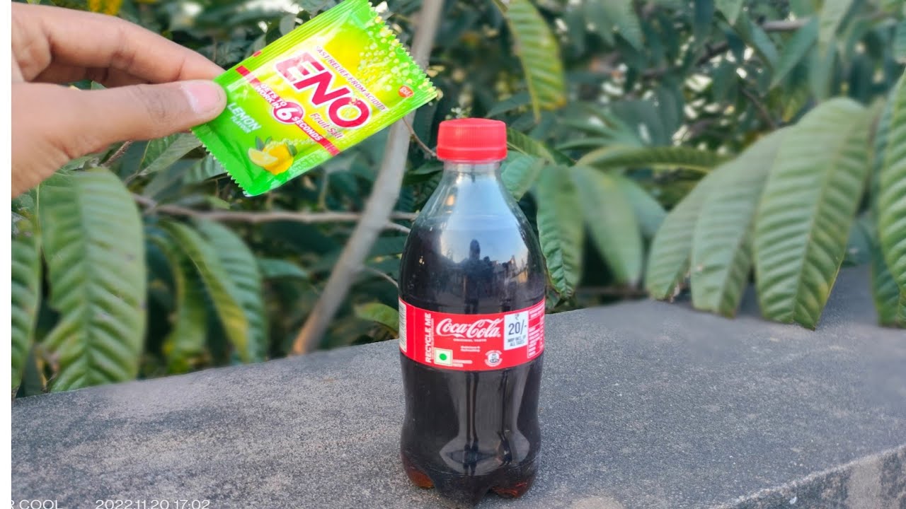 Coca-Cola vs eno ||experiment - YouTube