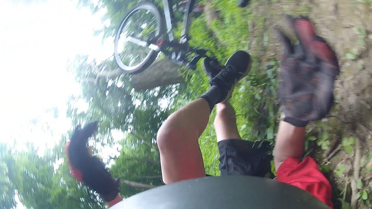 Flipping Over My Handlebars At Jordan Creek! - YouTube