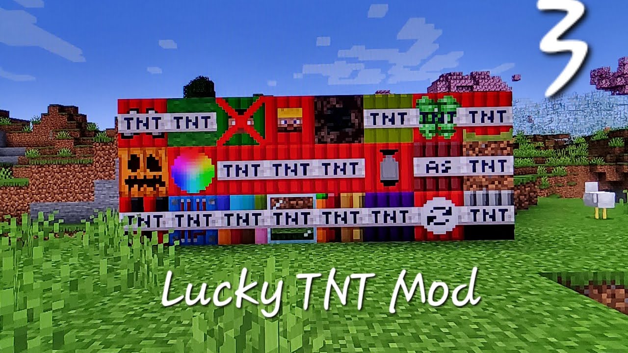 Lucky TNT Mod Minecraft! (Part 3) - YouTube