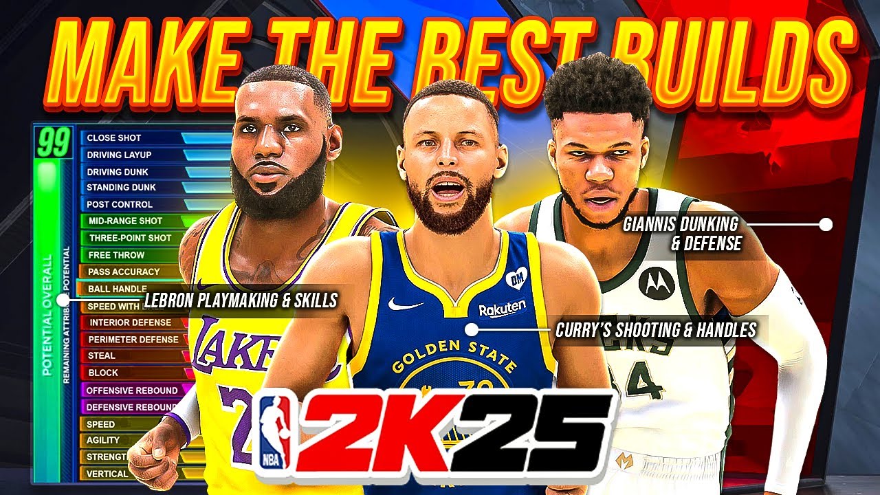 HOW TO MAKE THE BEST BUILDS IN NBA 2K25! - YouTube
