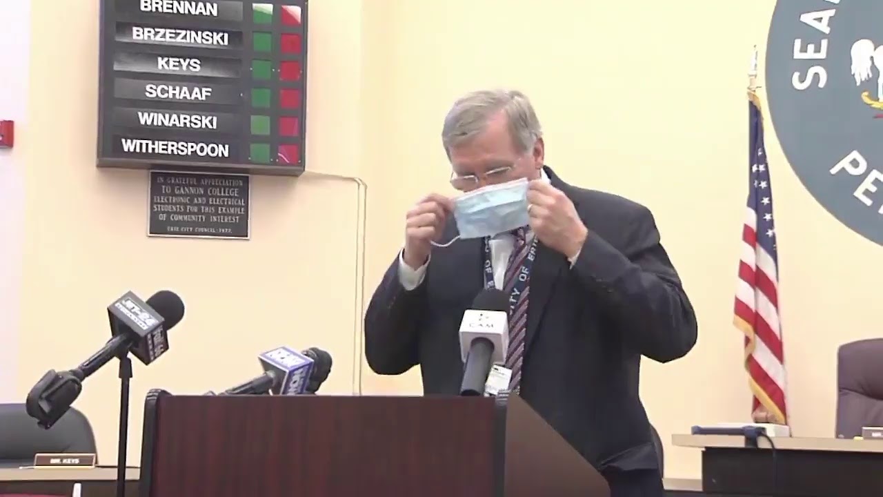 City of Erie Mayor Joe Schember's weekly news conference - YouTube