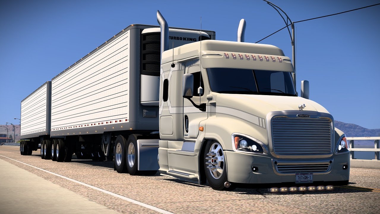 Viajando Por Canada | Cascadia Modular | Mapa Promods | Truck Simulator 1.49 - YouTube