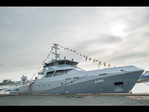 PIRIOU Shipyard & DCI launch the Almak Maritime Training Vessel ...