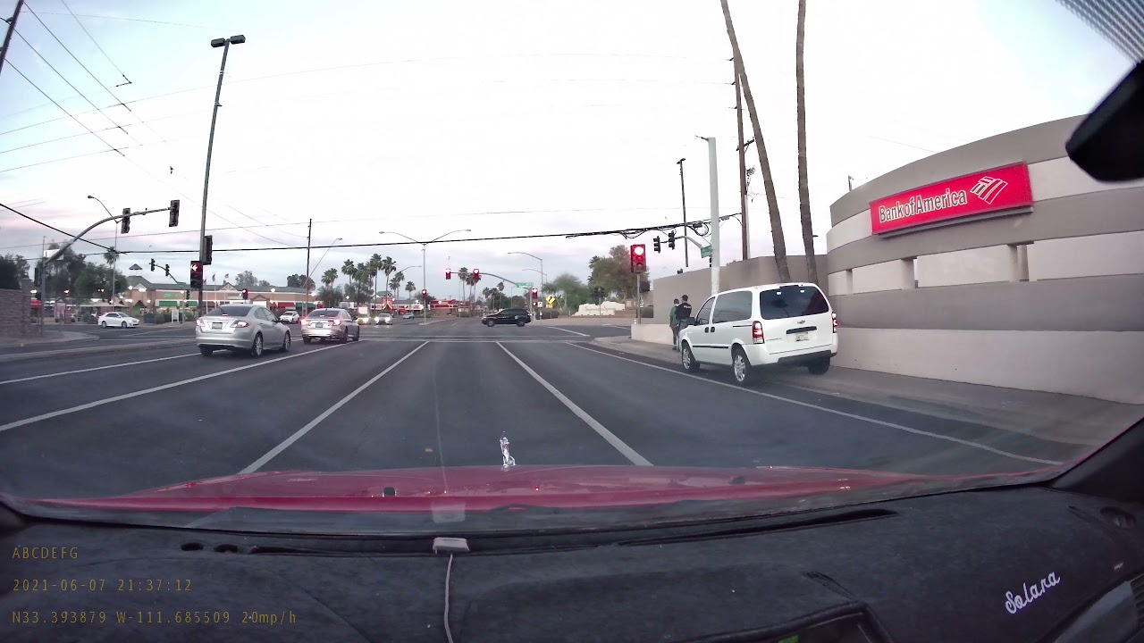 Mesa PD Unmarked Minivan - YouTube