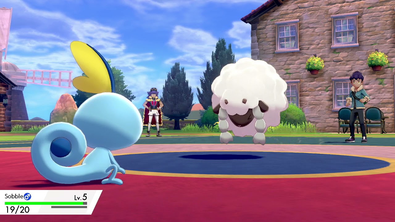 Pokemon Shield - PKMN Trainer Hop (Battle 1) - YouTube