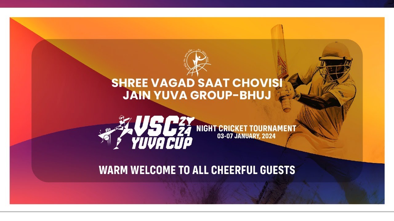VSC CUP |SHREE VAGAD SAAT CHOVISI JAIN YUVA GROUPI CUP 2024|| #cricket# ...