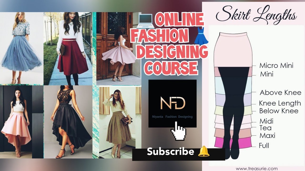 how to learn different types of skirts pattern making in online Fashion ...